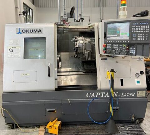 Torno CNC OKUMA CAPTAIN L 370 M (Ano 2009)